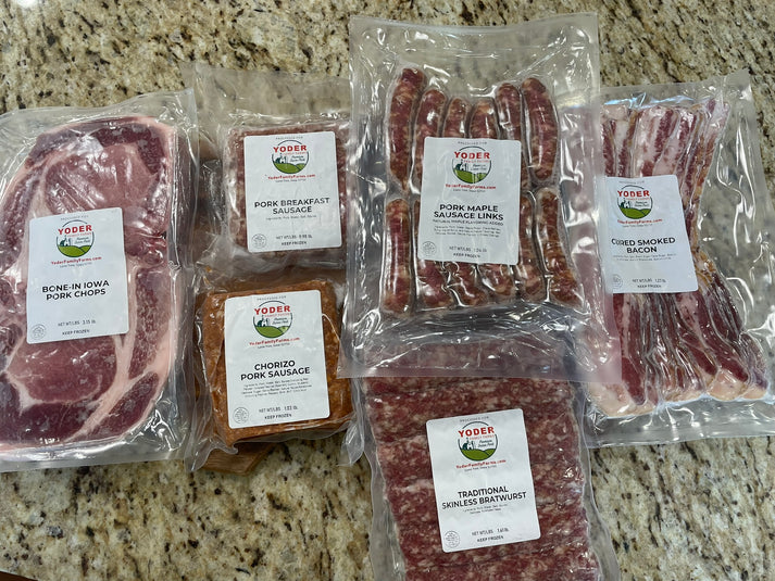 Subscription Duroc Pork Package – Yoder Family Farms